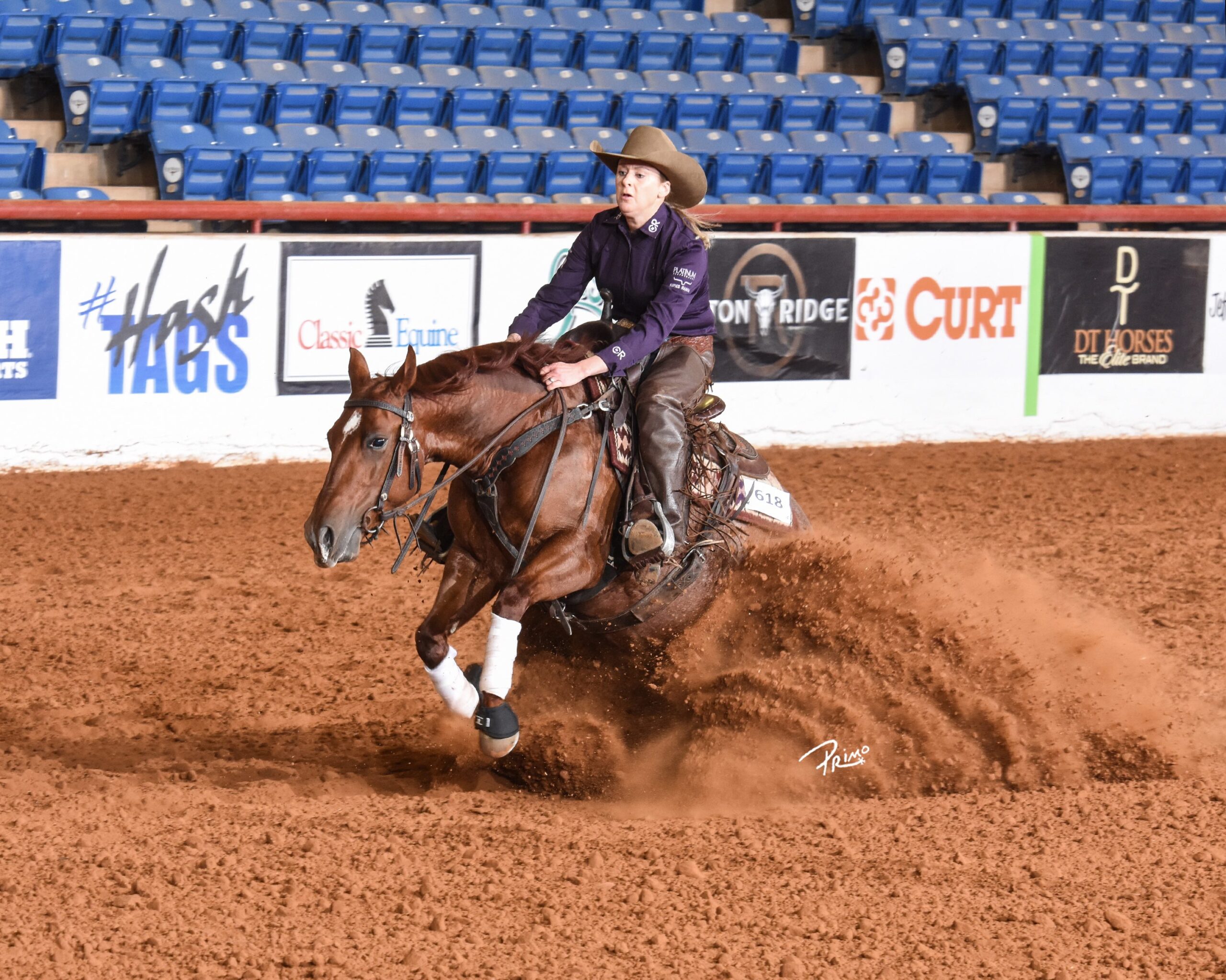 Sarah Dawson joins NRCHA Million Dollar Club - National Reined Cow ...